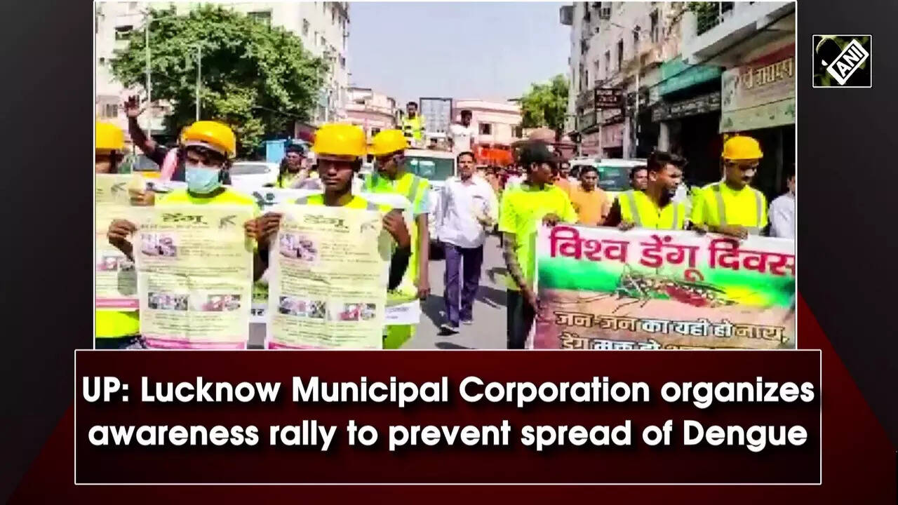UP: Lucknow Municipal Corporation organizes awareness rally to prevent ...