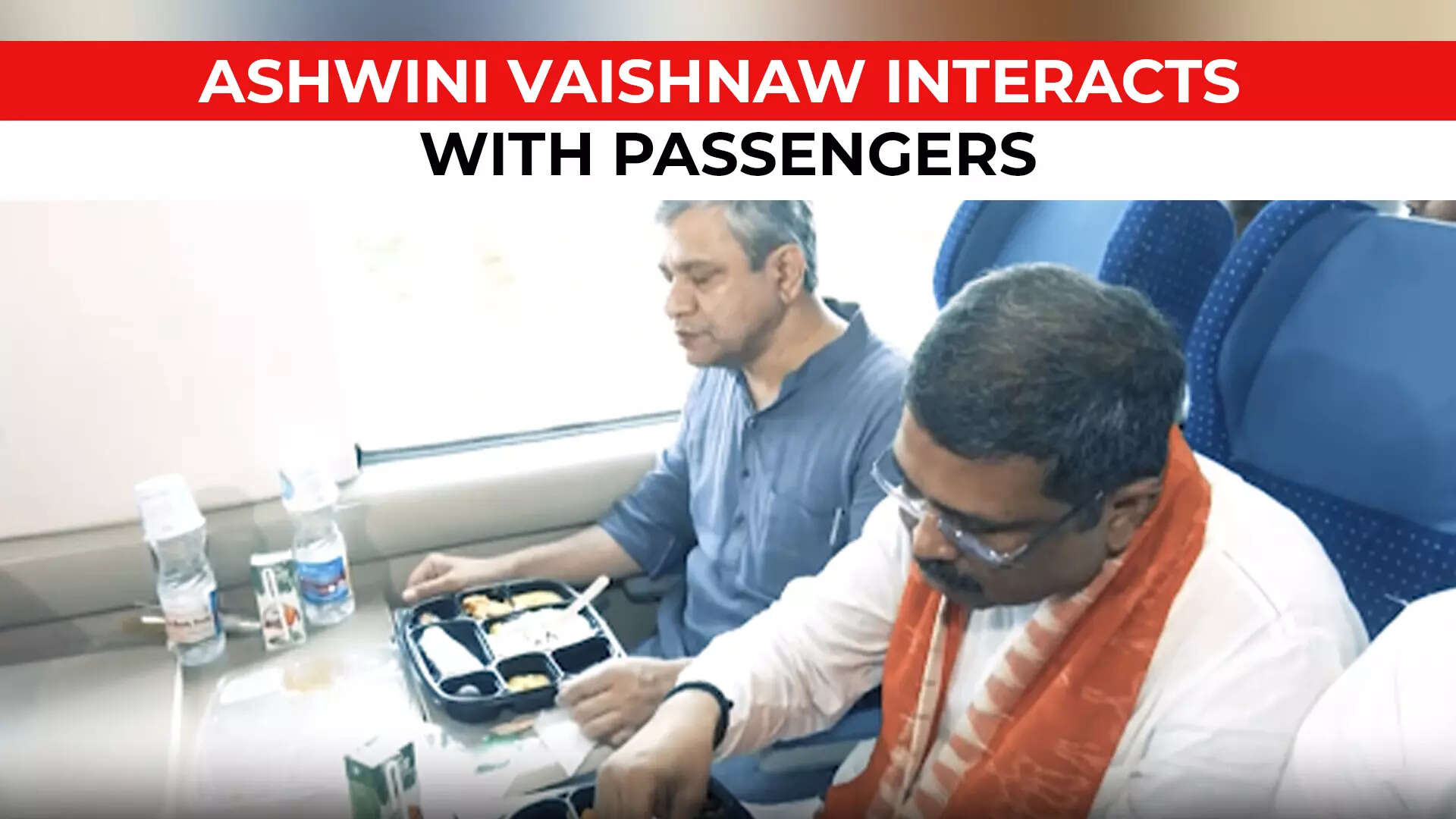 ashwini vaishnaw: WATCH: Ashwini Vaishnaw interacts with passengers ...