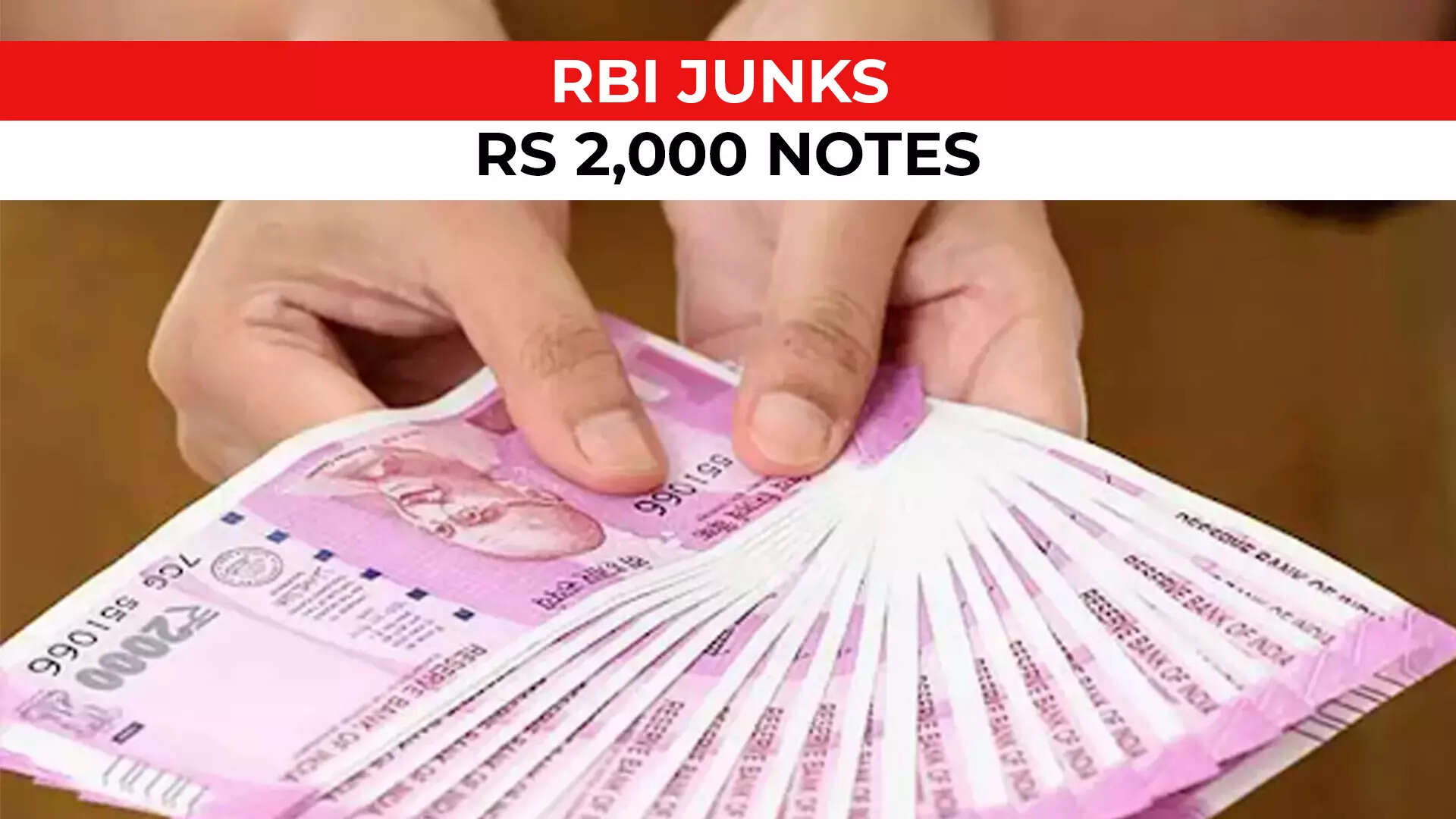 RBI scraps Rs 2000 denomination notes from circulation, will continue ...