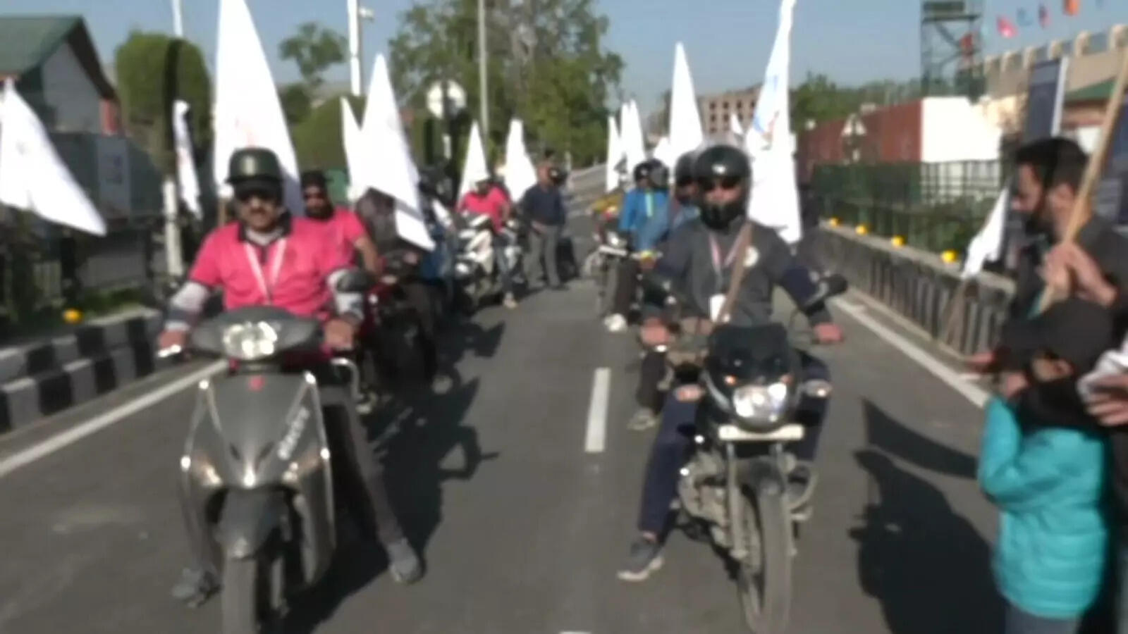 Bike rally organised by Department of Youth Services & Sports in ...