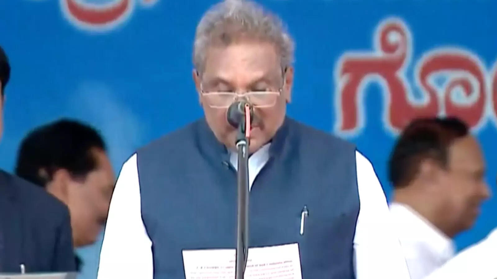 kj george: Congress leader KJ George takes oath as Cabinet Minister of ...