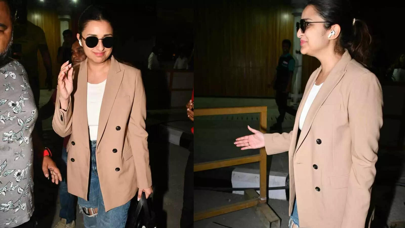 Paps ask 'Shaadi Kab Hain', newly engaged Parineeti Chopra blushes, says 'Aree Yaar'- WATCH IT