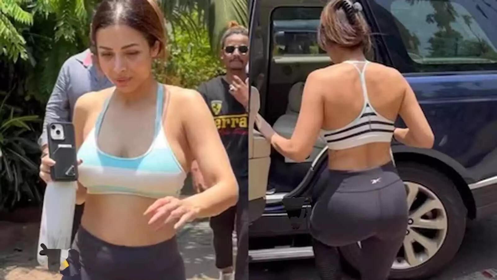 WATCH Malaika Arora runs away from cameras, fans get confused