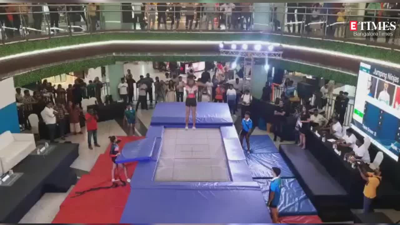 India's first open trampoline competition held in Bengaluru