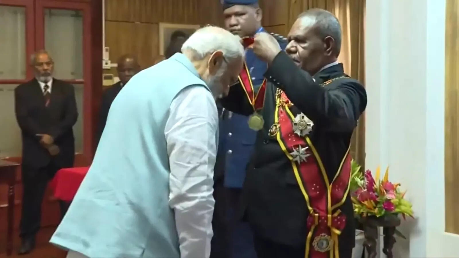 PM Modi conferred with highest honour of Papua New Guinea