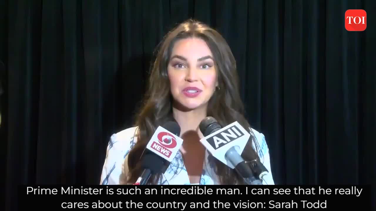 sarah todd: Prime Minister is such an incredible man. I can see that he ...