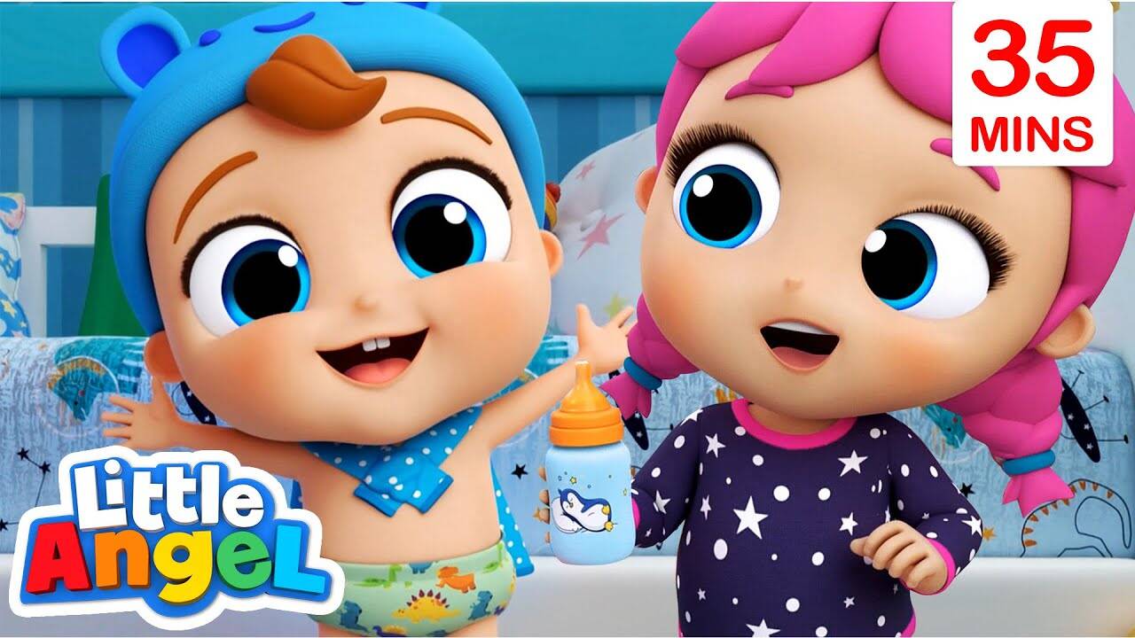 Nursery Rhymes in English: Children Video Song in English 'Rock-a-bye ...