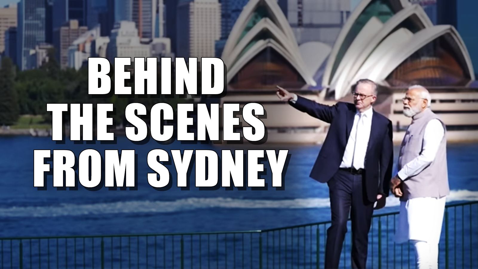 VIRAL VIDEO: PM Modi shares behind the scenes from his travel in Sydney