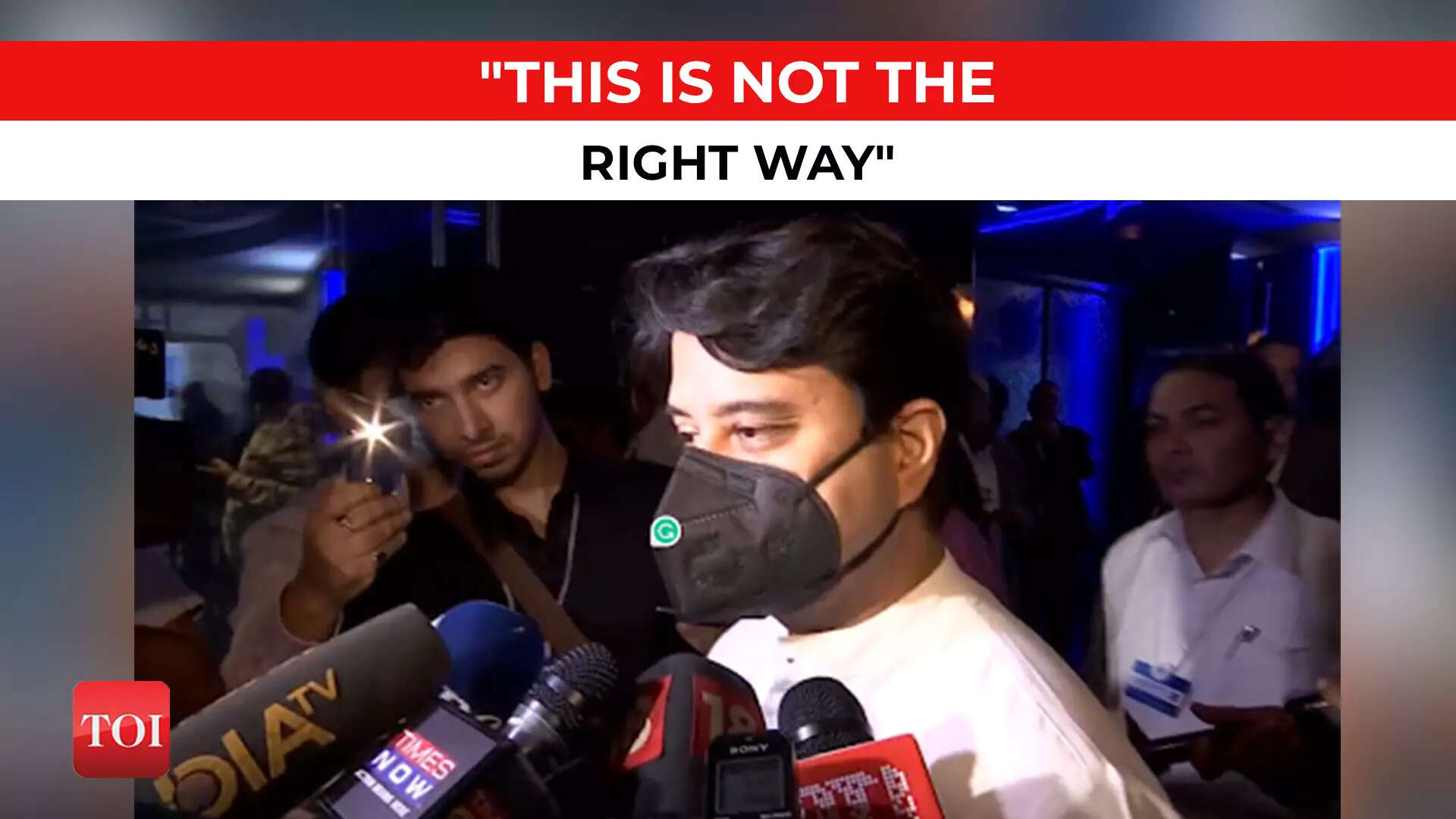 Union Minister Jyotiraditya Scindia slams opposition parties, calls for ...