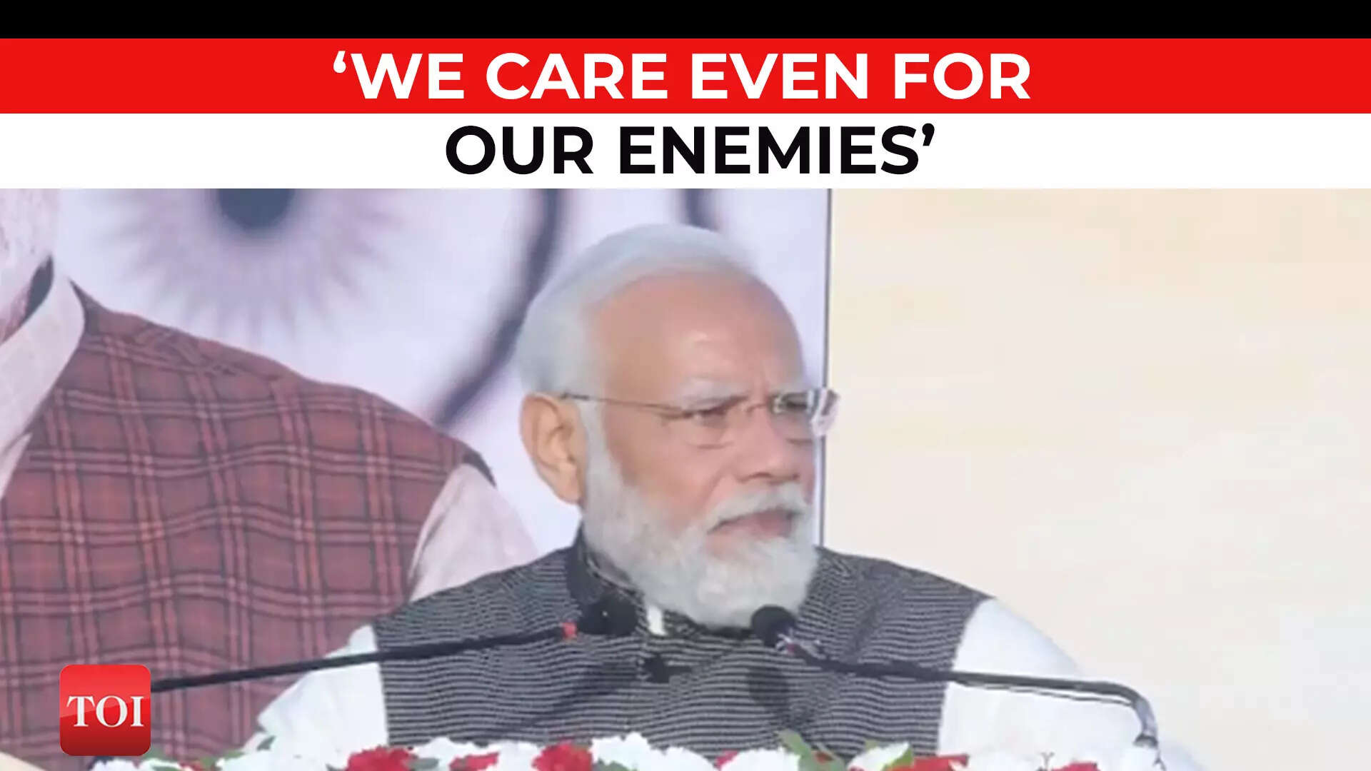 ‘We care even for our enemies’: PM Modi after arrival from 3-nation visit