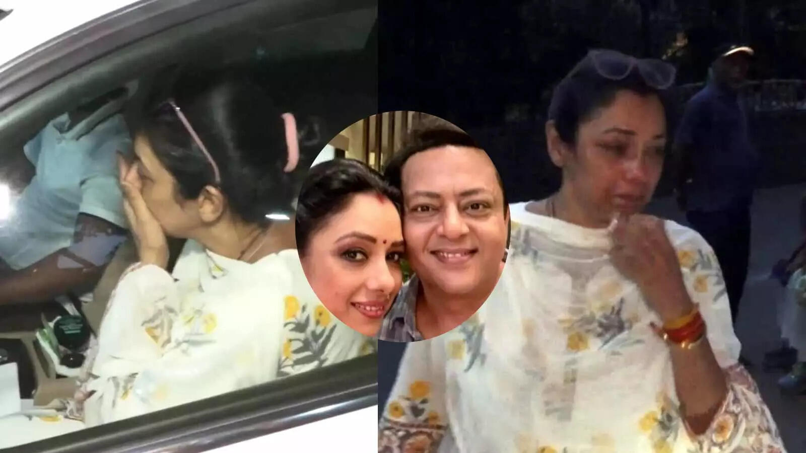 Rupali Ganguly aka Anupamaa cries inconsolably at Nitesh Pandey's ...