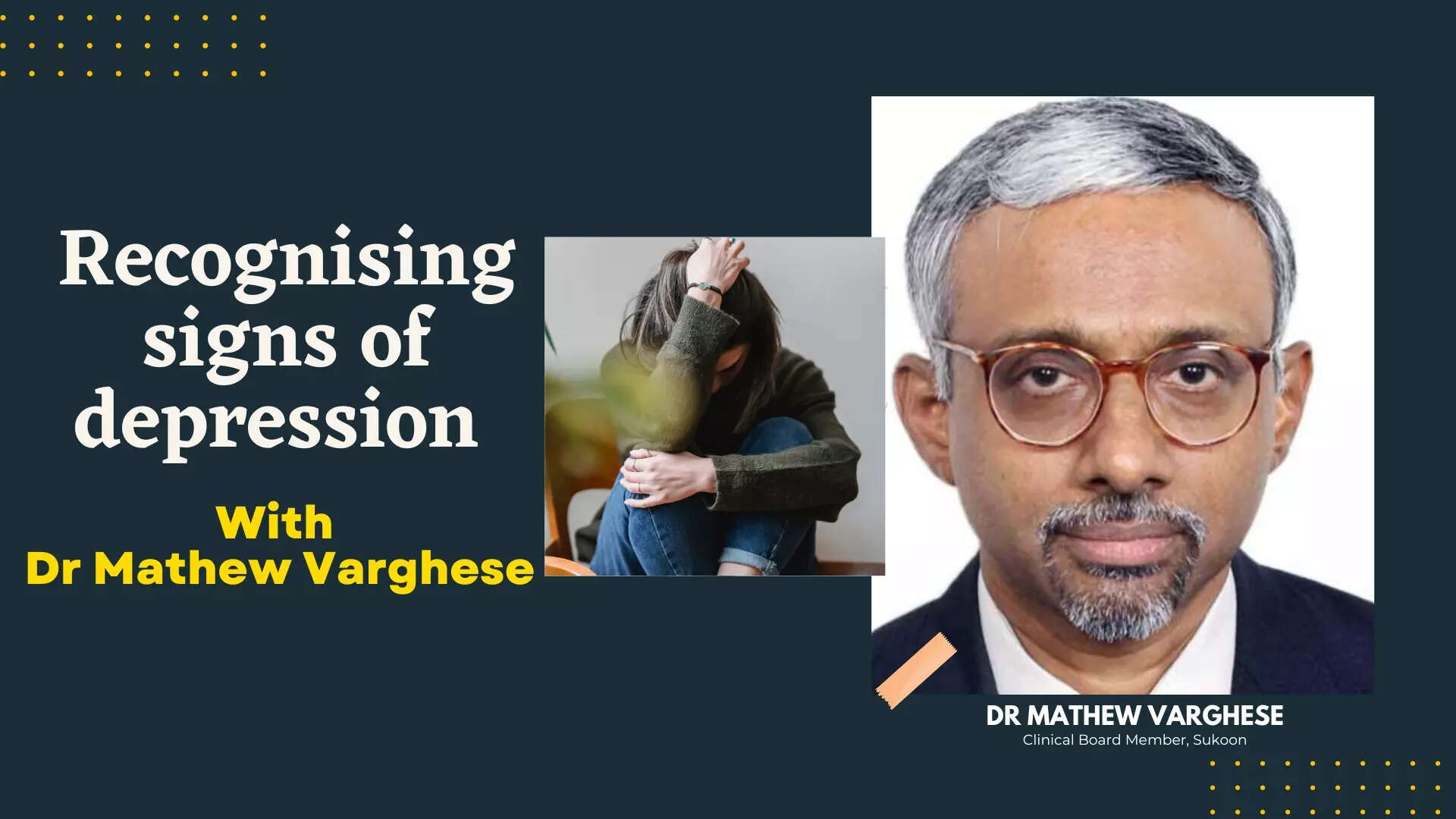 Recognising signs of depression