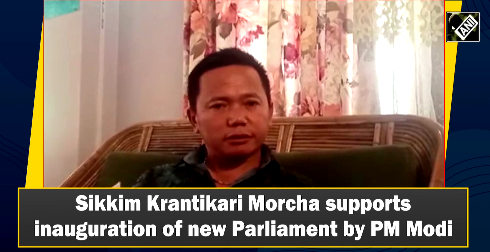 parliament: Sikkim Krantikari Morcha supports inauguration of new Parliament by PM Modi