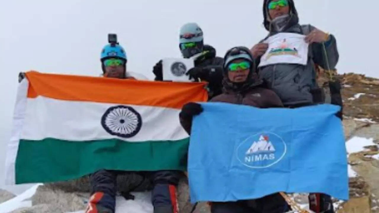 Team NIMAS successfully scales Himachal Pradesh's…