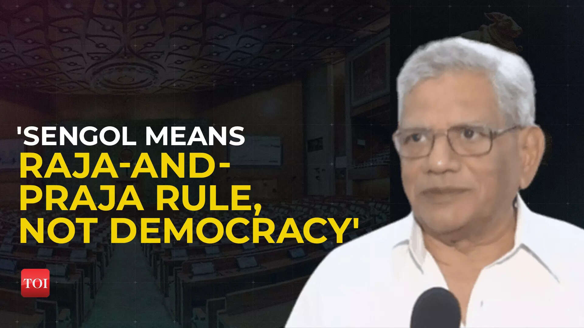 Sengol flashpoint: BJP wants to return India to Medieval period of autocratic rule: Sitaram Yechury