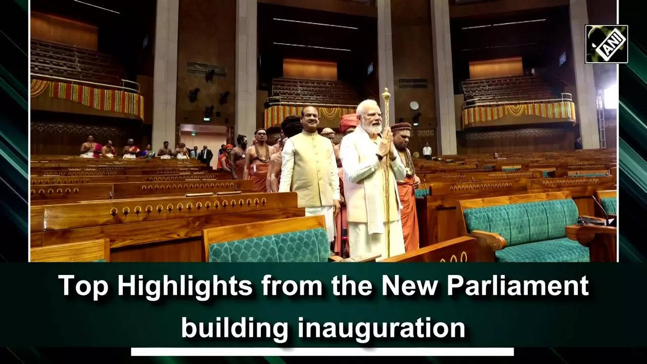 parliament: Top Highlights from the New Parliament building inauguration parliament: Top Highlights from the New Parliament building inauguration