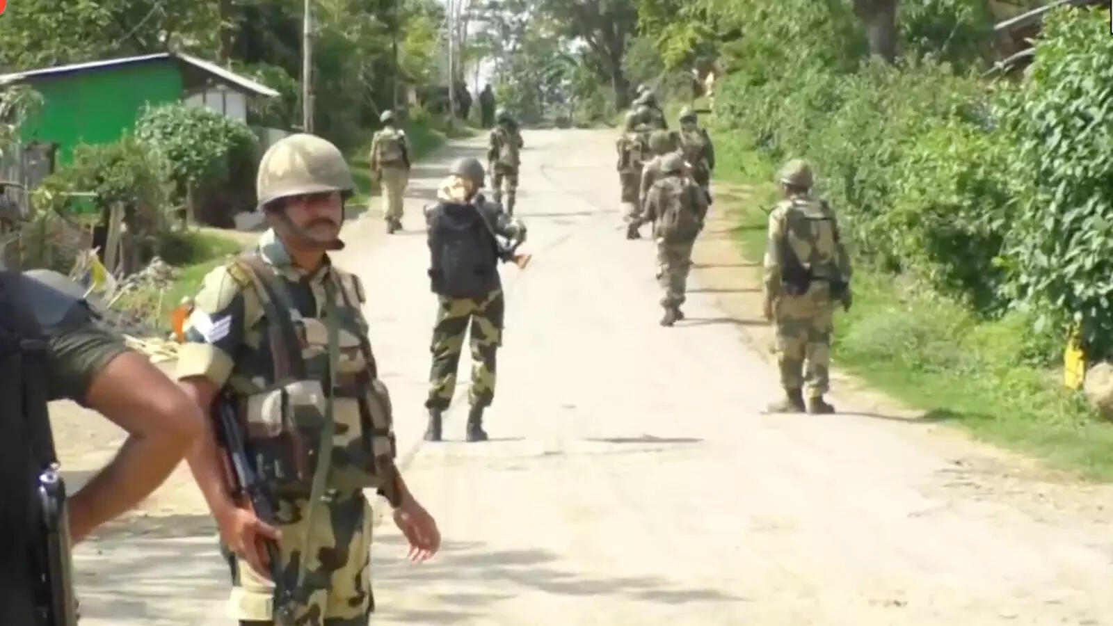 manipur: Manipur Violence: Gunfight between militants and security ...