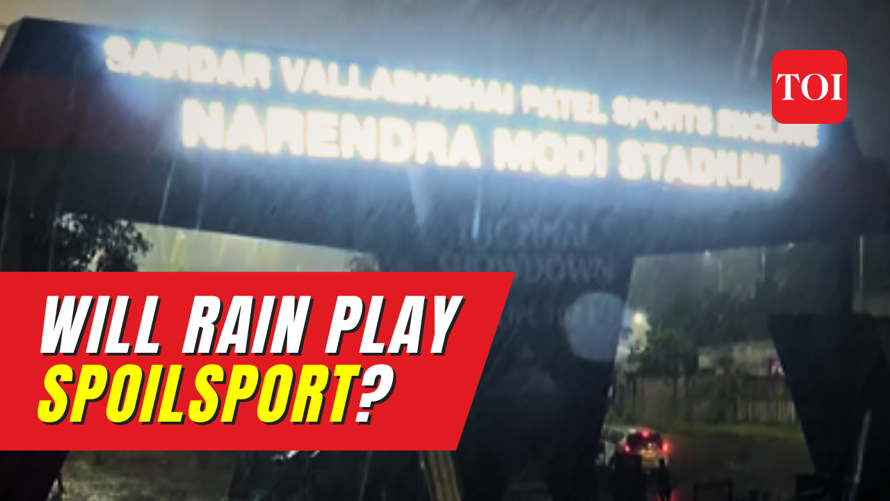 CSK vs GT IPL final: IMD predicts rains in Ahmedabad on Monday: Will rain play spoilsport again?