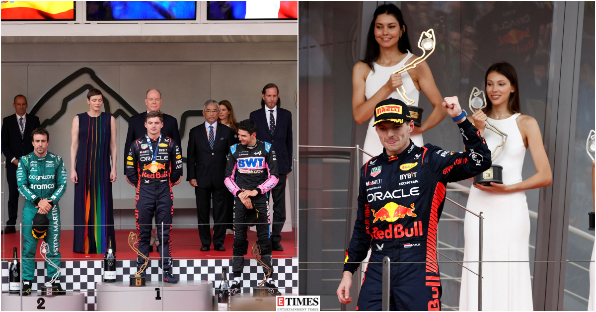 In pictures: Max Verstappen braves the rain to win Monaco F1 GP, extends world championship lead ...