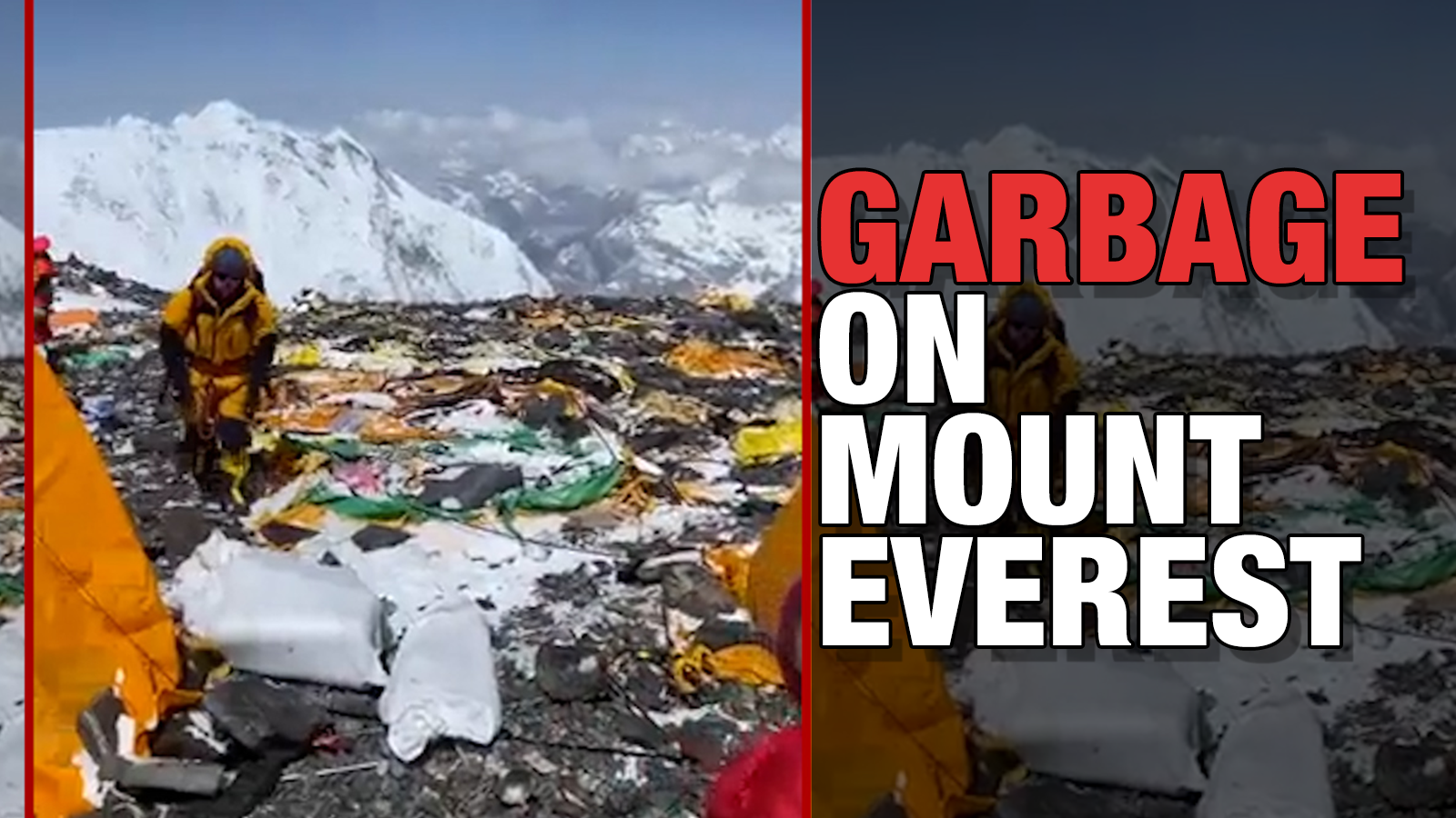 'Heartbreaking': Video of garbage on Mount Everest goes viral