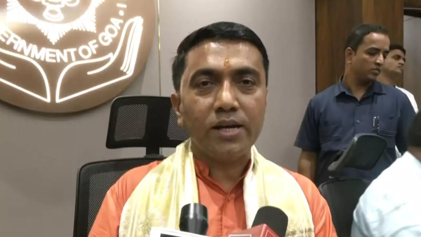 Goa CM Pramod Sawant inaugurates refurbished ministerial block