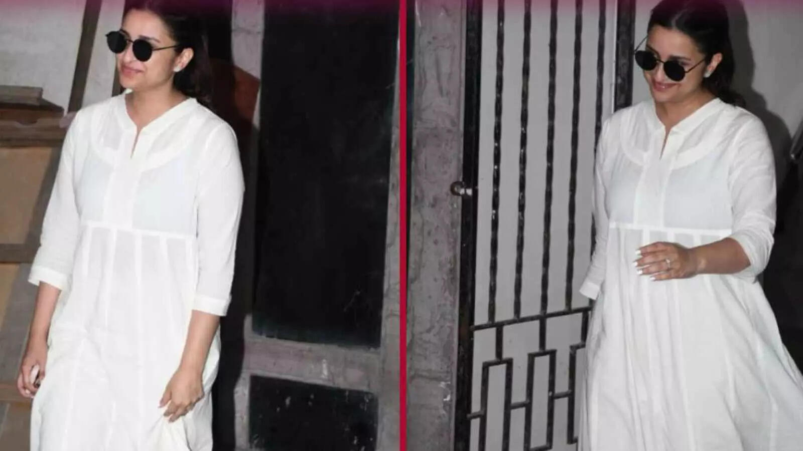 Parineeti Chopra blushes as paparazzi ask her about wedding date with AAP leader Raghav Chadha