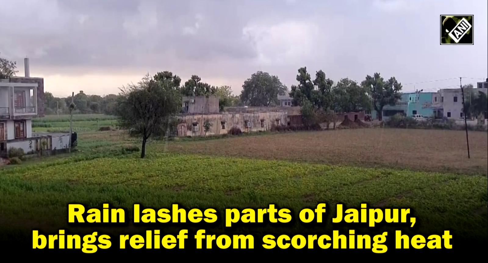 Rain lashes parts of Jaipur, brings relief from scorching heat