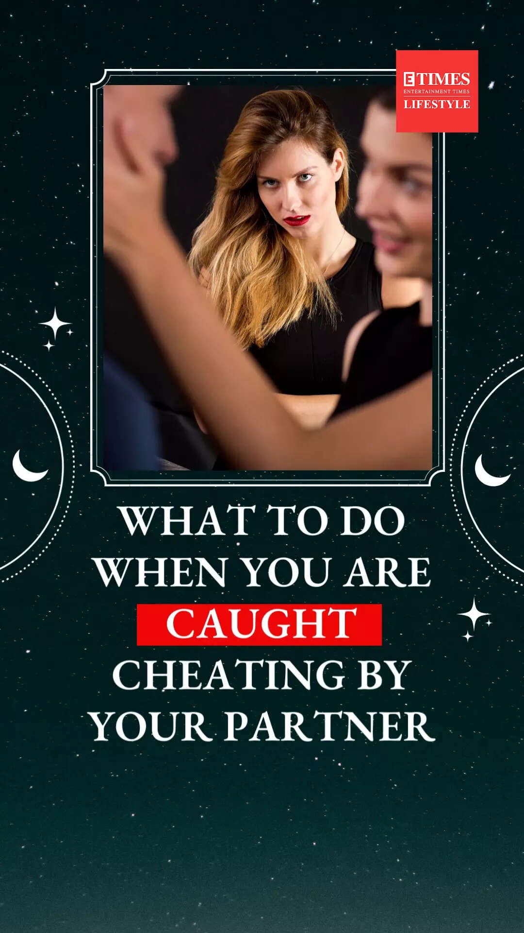What to do when you are caught cheating by your partner
