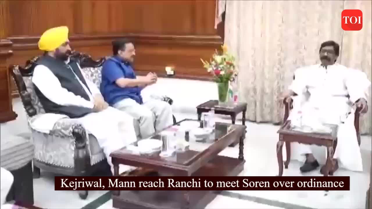 arvind kejriwal: JMM to support AAP in opposing Central ordinance: Arvind Kejriwal