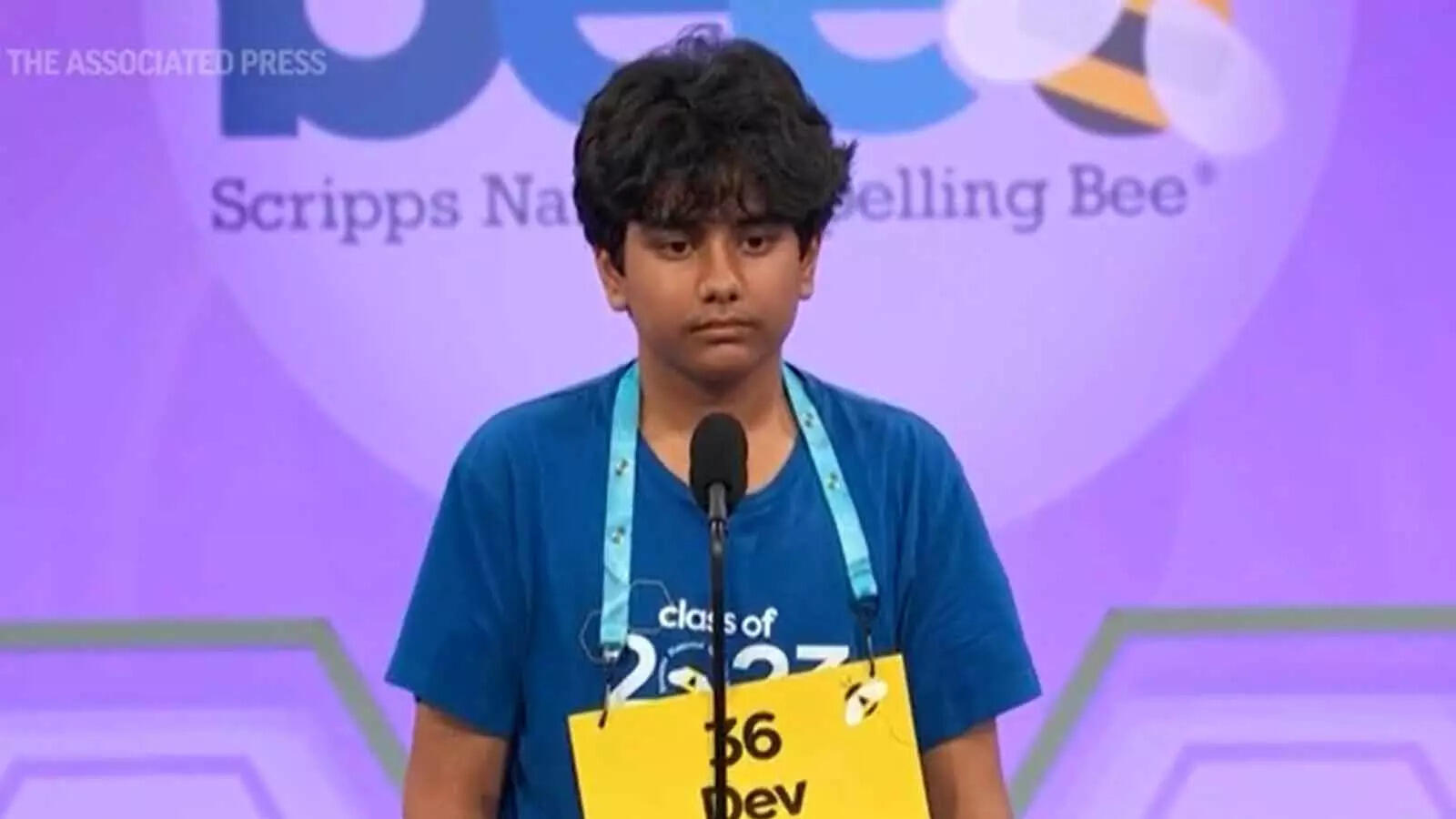 Dev Shah wins National Spelling Bee with 'psammophile'