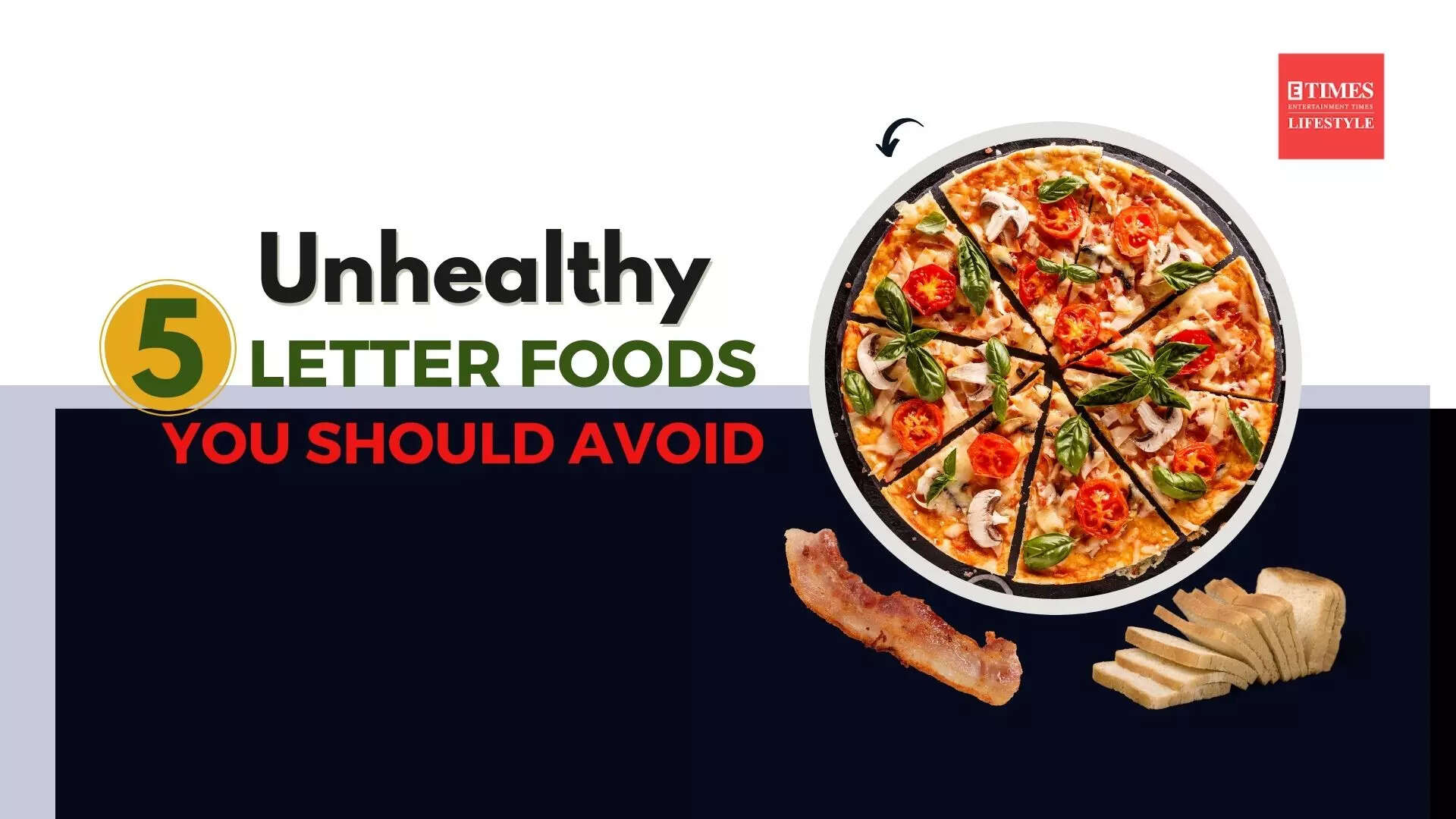 Unhealthy 5 letter foods you should avoid