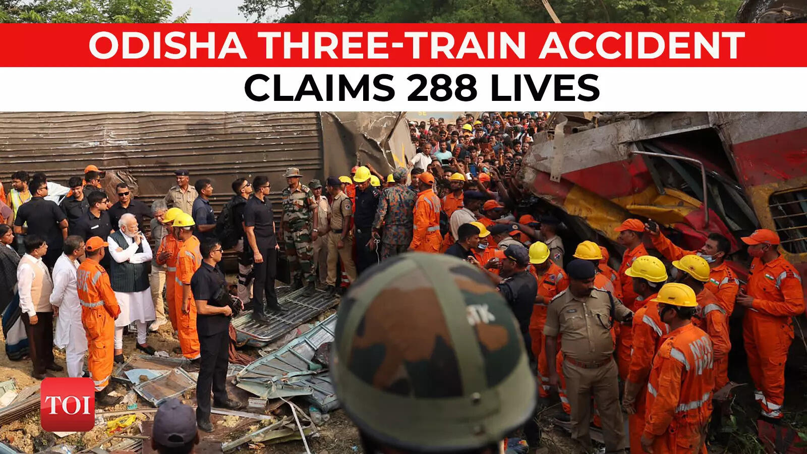 Odisha three-train accident: 288 dead in India’s worst train tragedy since 1995