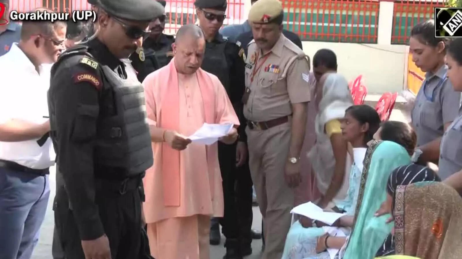UP: CM Yogi Adityanath holds ‘Janta Darbar’ in Gorakhpur