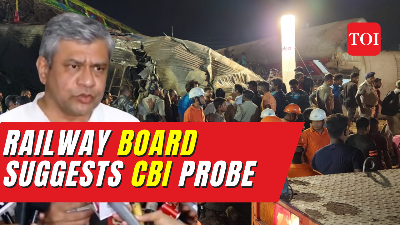 Odisha Train Tragedy: 'Railway board recommends CBI probe,' says ...