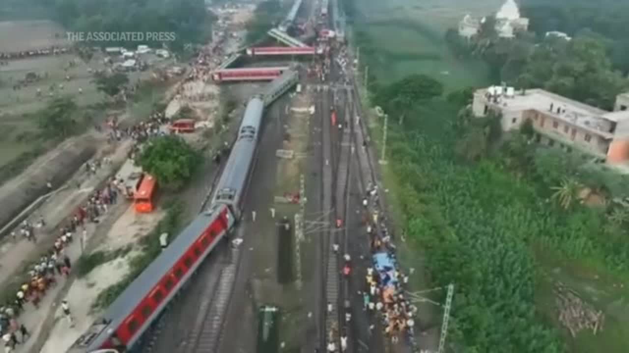 Odisha Train crash kills over 280, up to 900 injured Odisha Train crash kills over 280, up to 900 injured