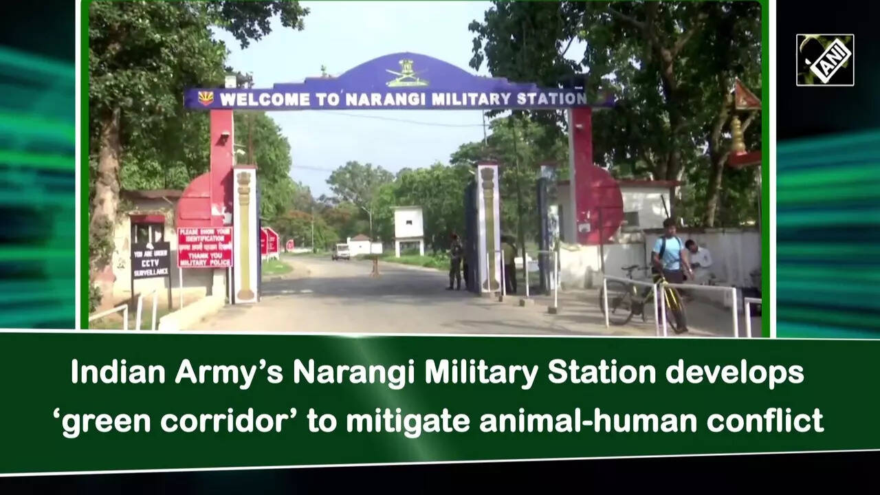 Indian Army’s Narangi Military Station develops ‘green corridor’ to ...