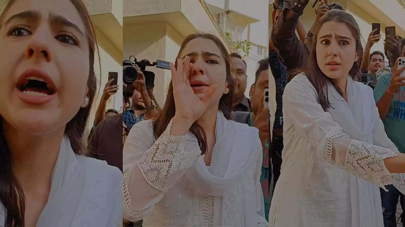 'Chota Bhai Hai Mera' - Sara Ali Khan gets 'worried', shouts 'Ibrahim, Ibrahim' in this VIRAL video