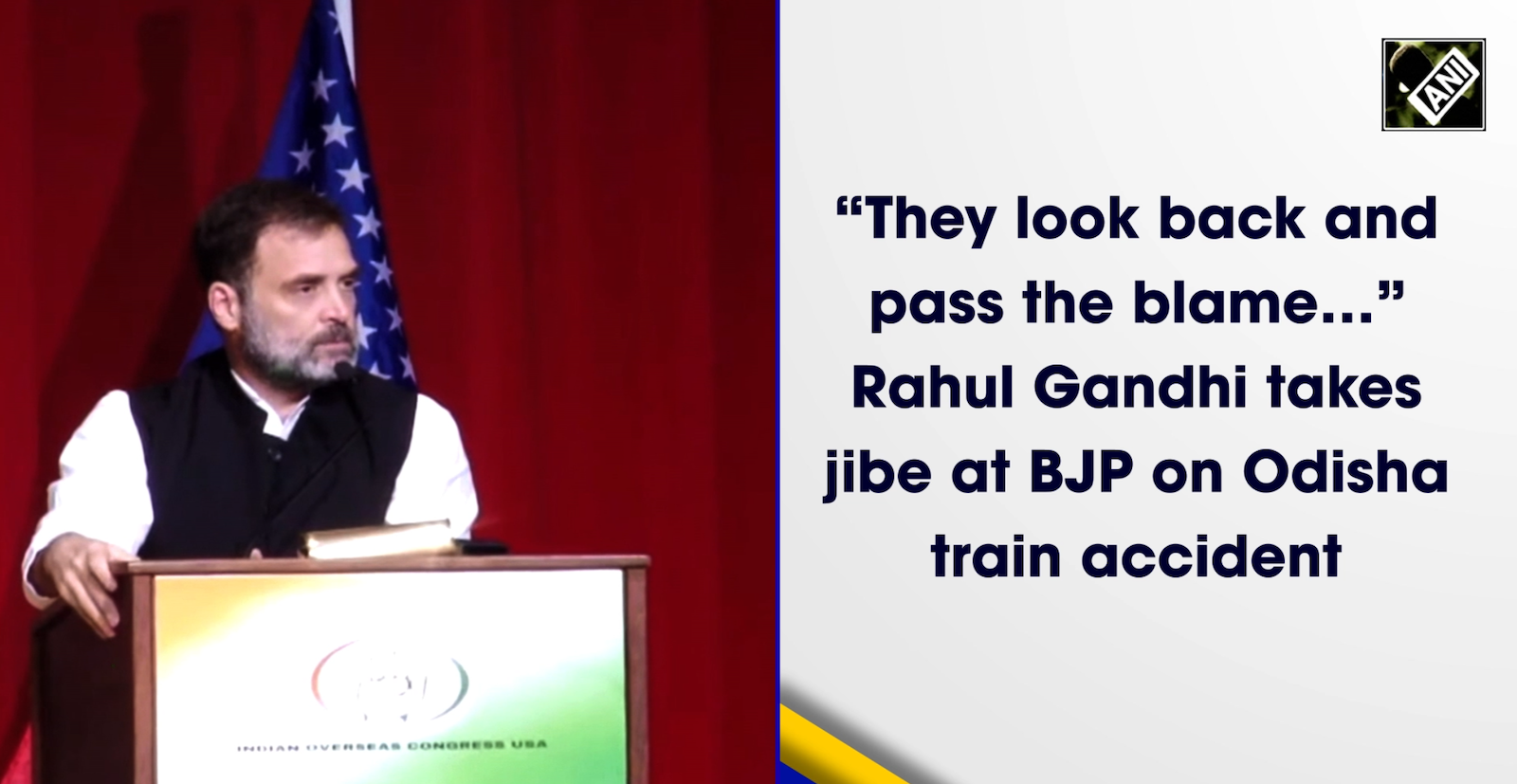 “They look back and pass the blame…” Rahul Gandhi takes jibe at BJP on Odisha train accident