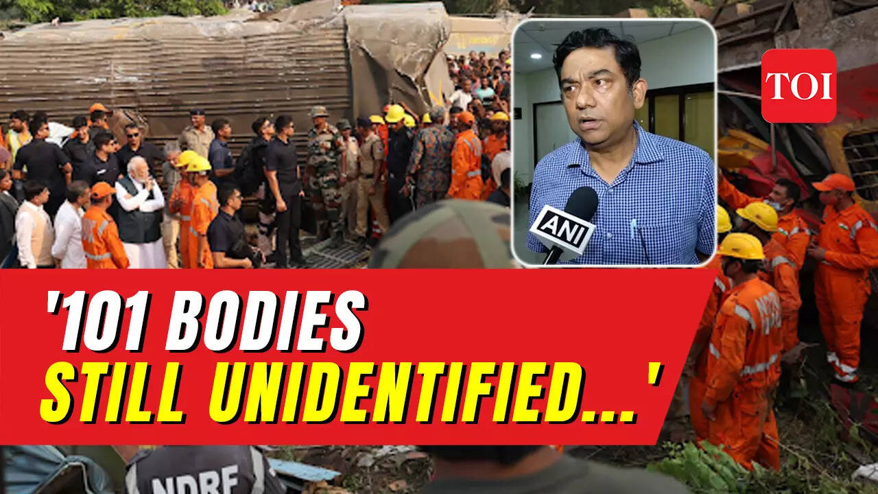 Odisha Train Tragedy: 101 Bodies still unidentified, Railway DRM tells ...