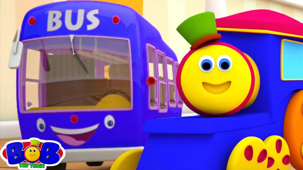 English Kids Poem: Nursery Song in English 'Wheels on The Bus'