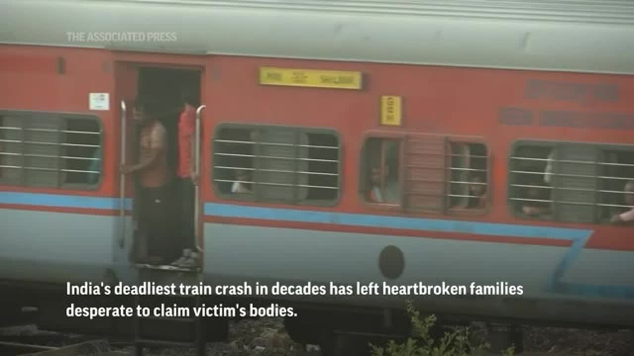 Odisha: Families struggle to identify train crash victims