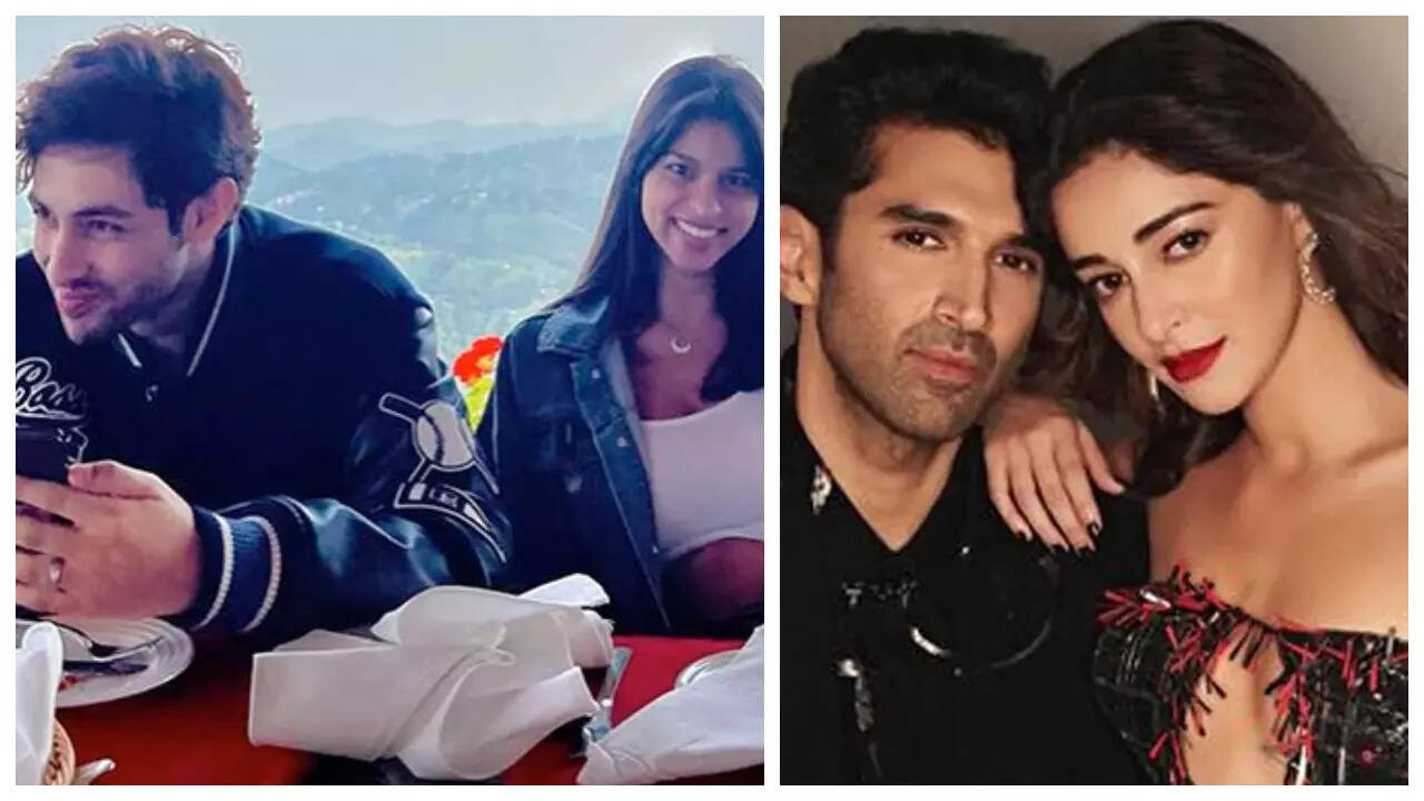 Suhana Khan-Agastya Nanda, Ananya Panday-Aditya Roy Kapur, Navya Naveli Nanda-Siddhant ...