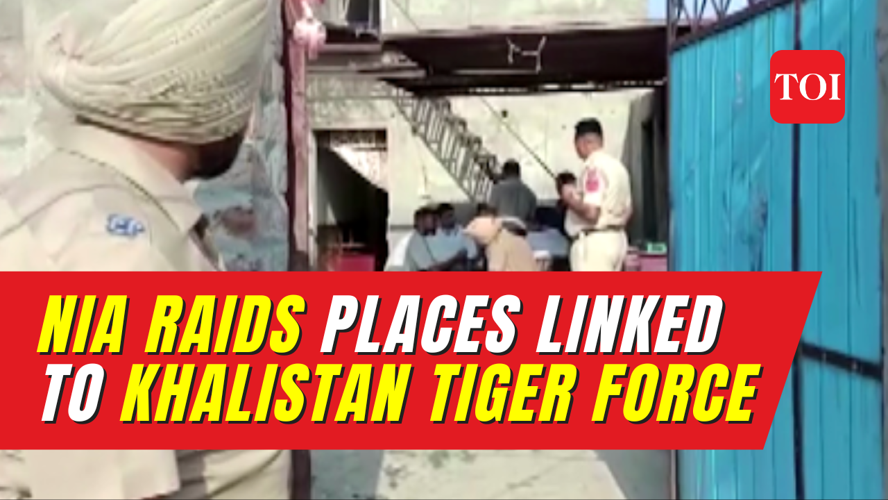 NIA raids 10 places in Punjab, Haryana in case against Khalistan Tiger ...