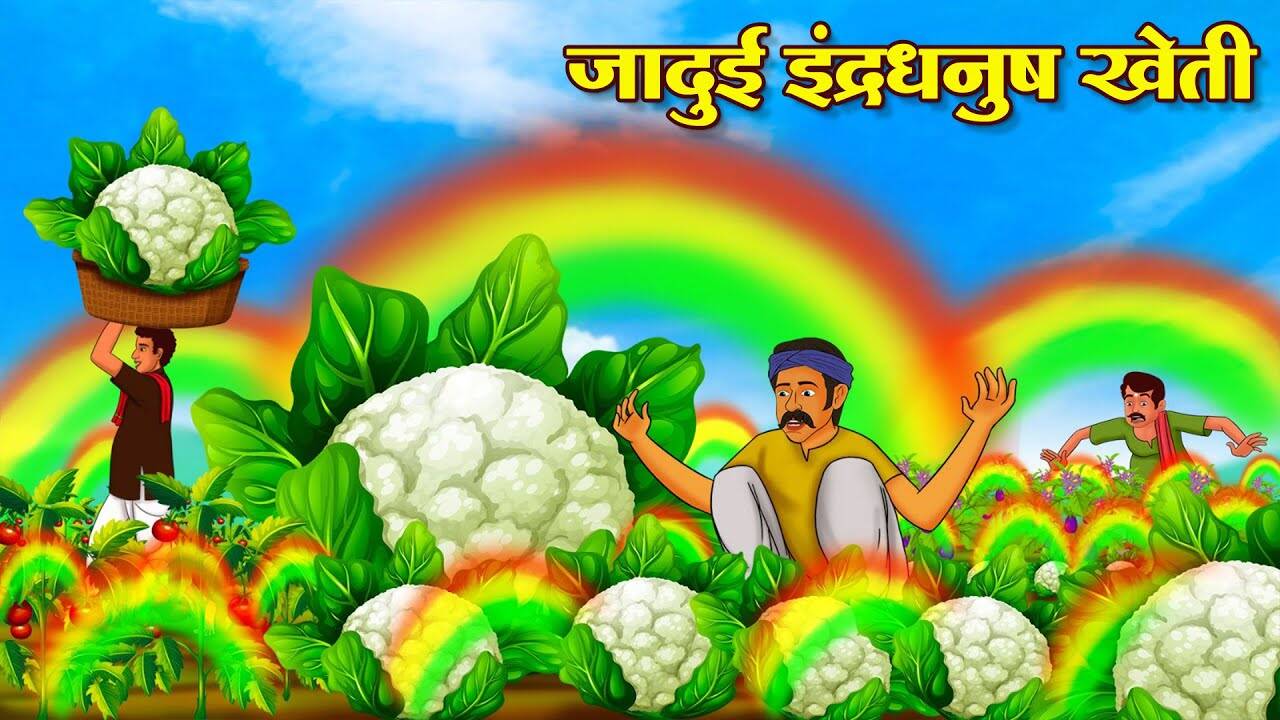 Latest Children Hindi Story Jadui Indradhanush Kheti For Kids - Check ...