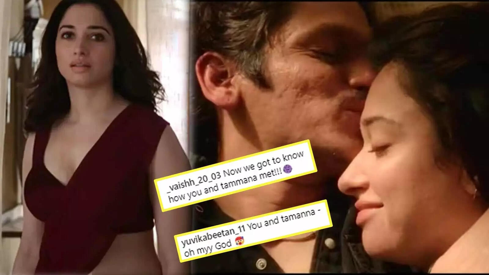 'Lust Stories 2': Vijay Varma and Tamannaah Bhatia share a romantic kiss; fans say 'Now we got ...