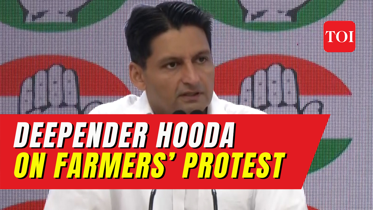 ‘Mare Kisan, Pite Kisan, Jai Dhanwan,’ says Deepender Hooda on farmers ...