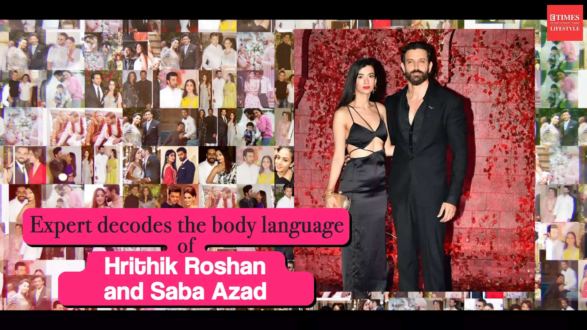 Expert decodes the body language of Hrithik Roshan and Saba Azad