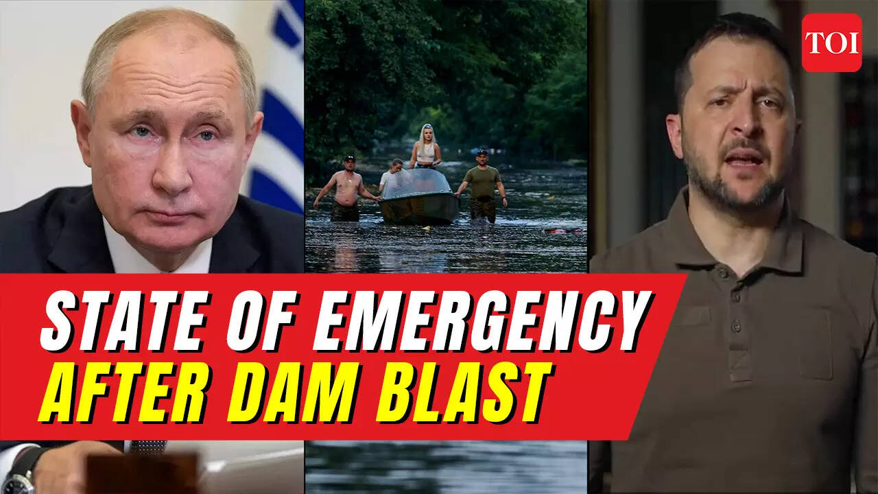 Kakhovka Dam Explosion Disaster: Unleashing chaos, homelessness, and ...
