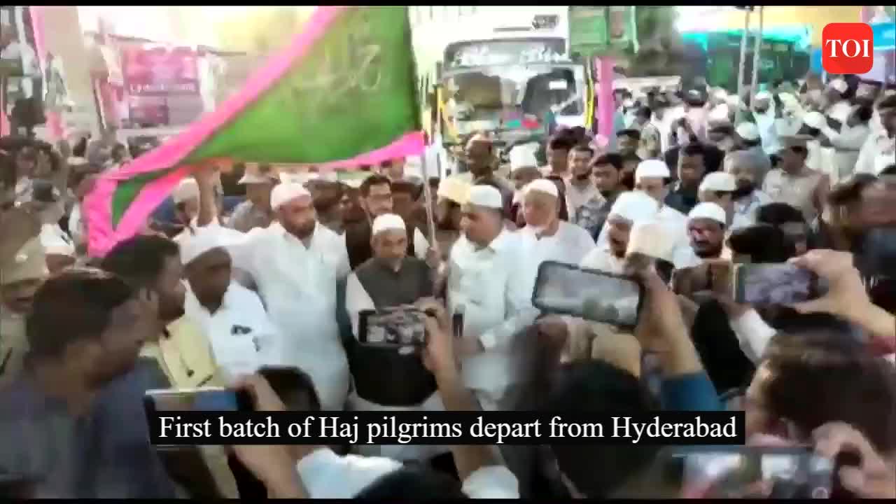 haj: First flight of Haj 2023 pilgrims to leave J&K for Saudi Arabia today