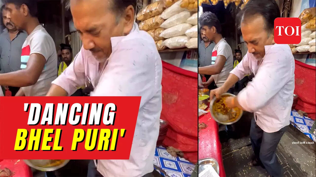 Watch: Unique 'Dancing Bhel Puri' with 60 ingredients captivates the ...